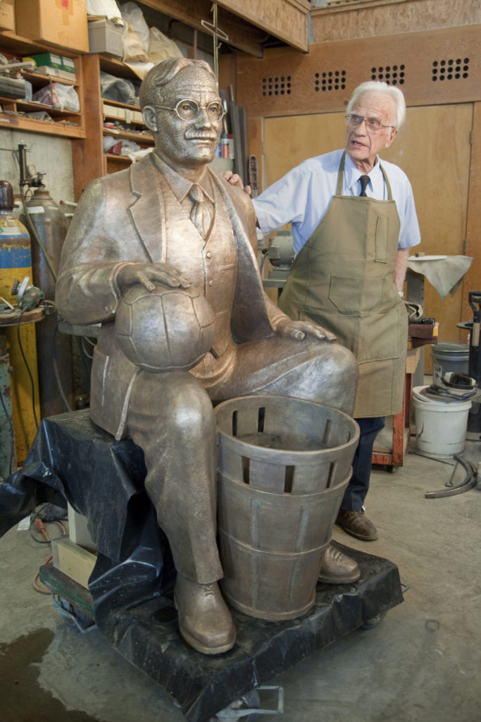 Naismith to live on in bronze | News, Sports, Jobs - Lawrence Journal ...